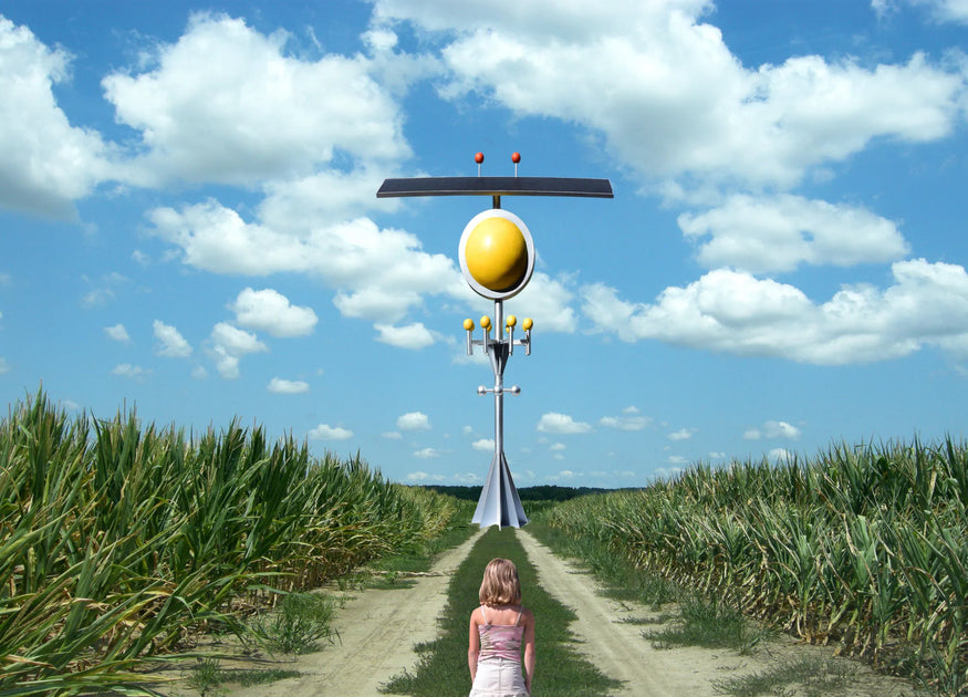 The Solar Corn Field Tower - Anomalies series | Molecule Design-Online