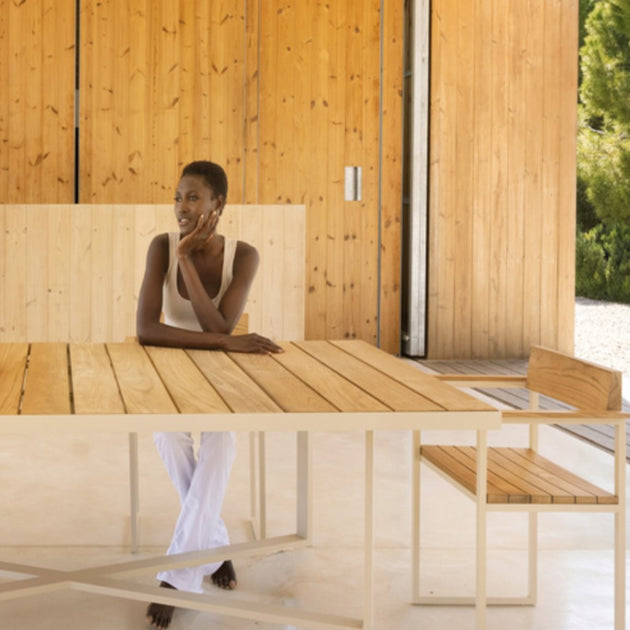 Vineyard Collection - Dining Table with Legs | Molecule Design-Online